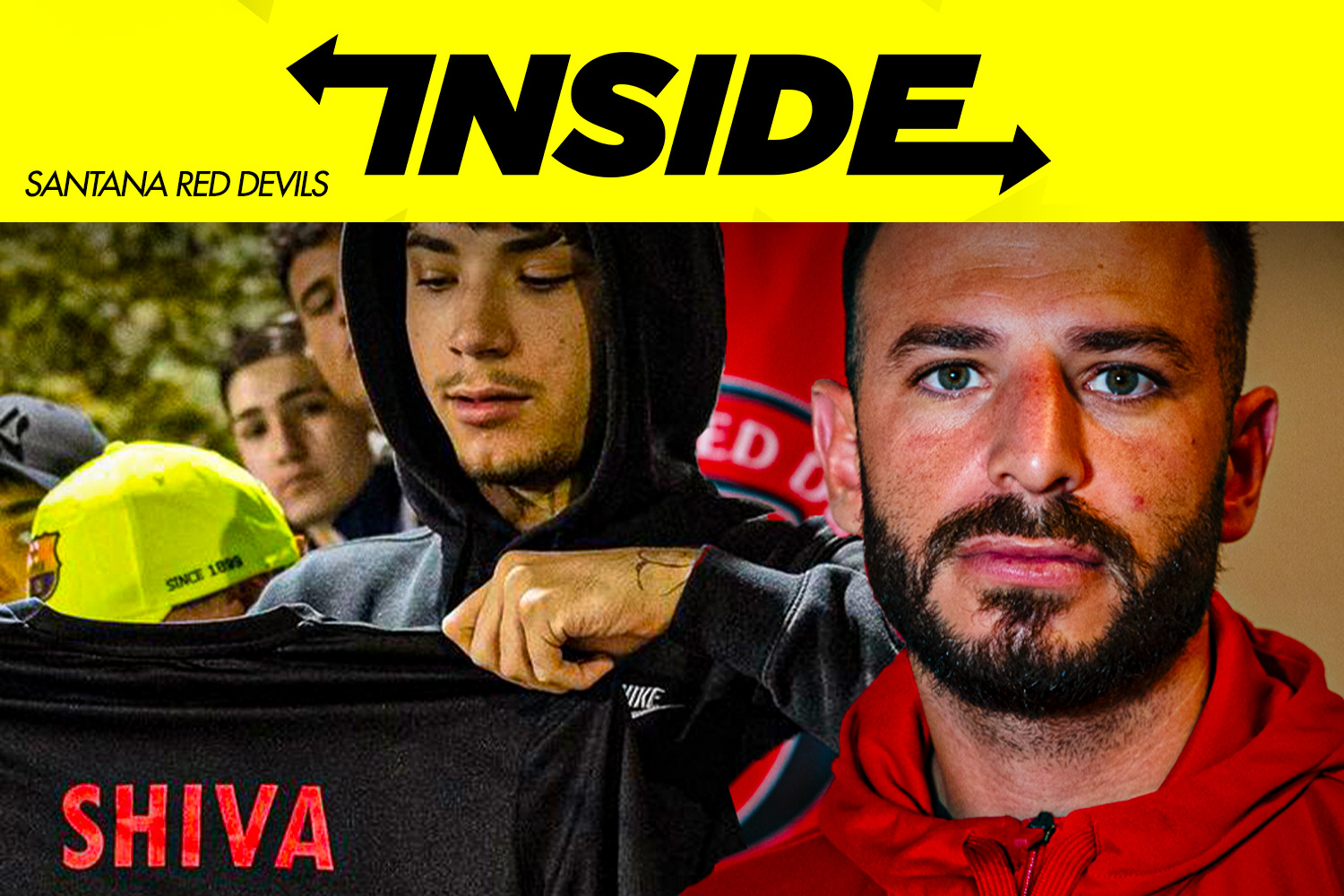 Siamo stati in studio con Shiva per raccontare i Santana Red Devils